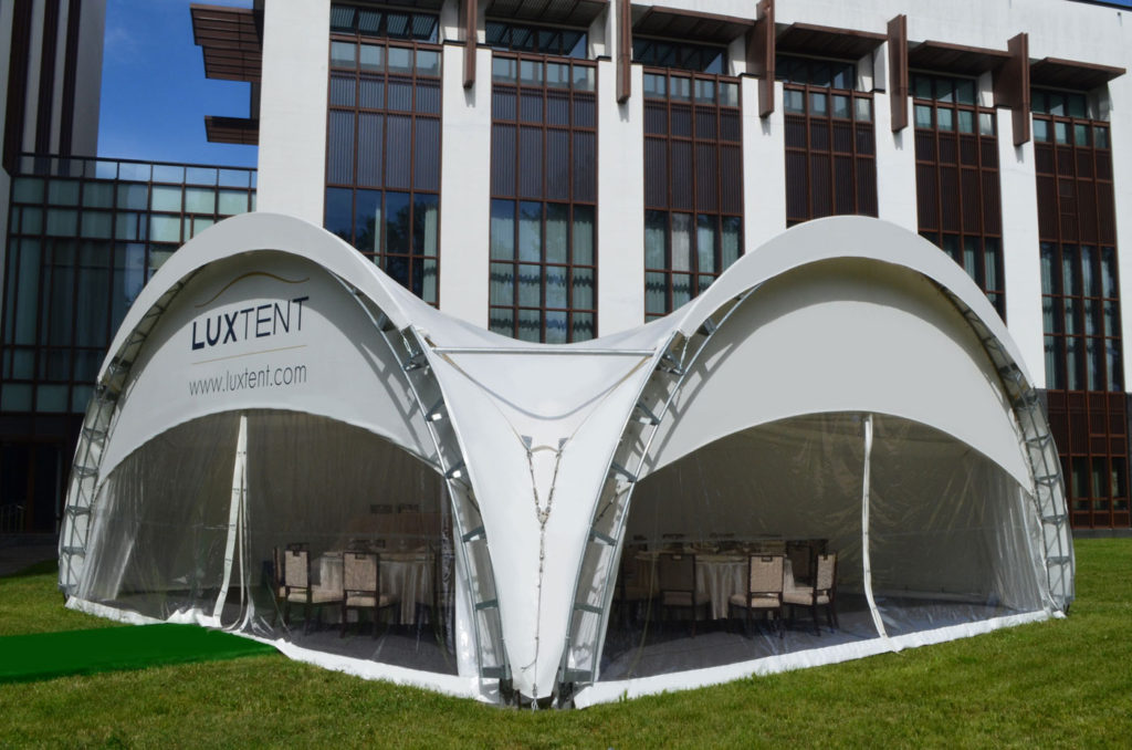 Permanent arched tents for sale in USA. Modern outdoor tents for ...